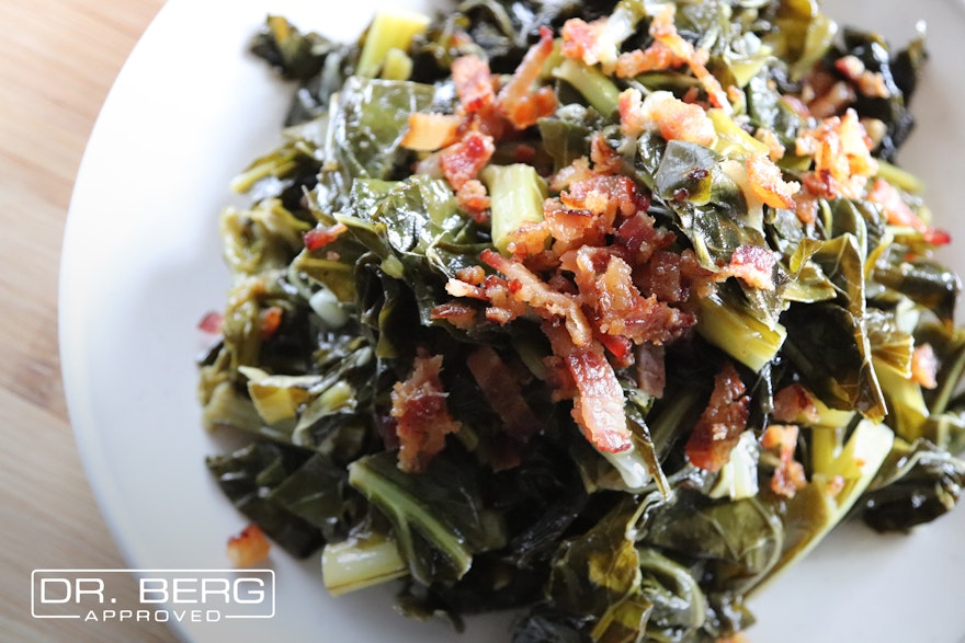 Ketogenic Collard Greens | Healthy Keto® Dr. Berg