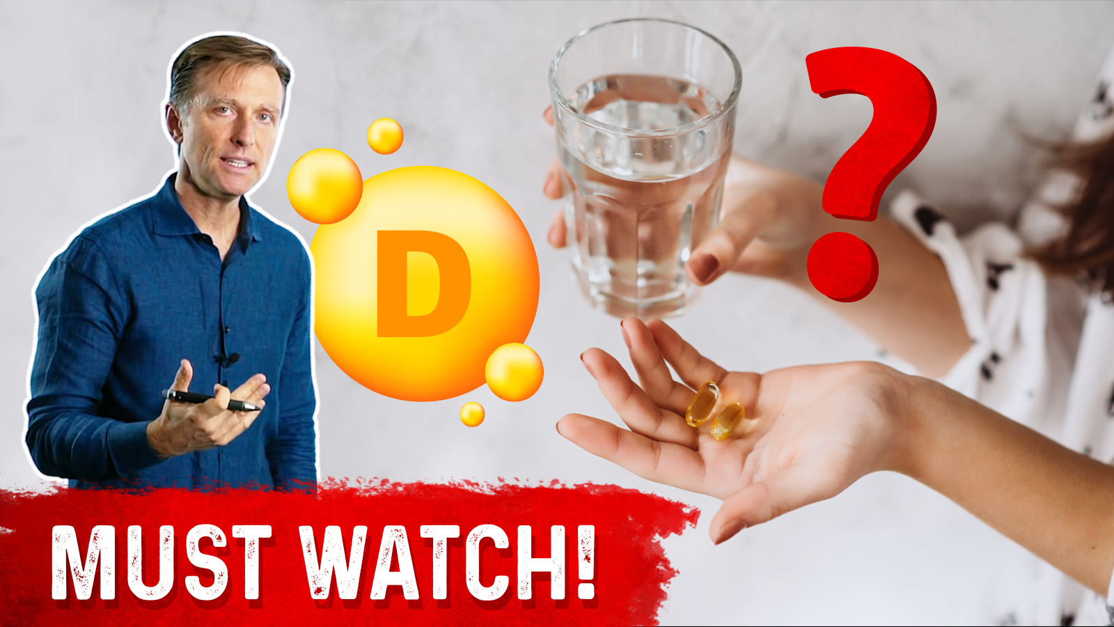 How Much Vitamin D Do I Need? | Healthy Keto™ Dr. Berg