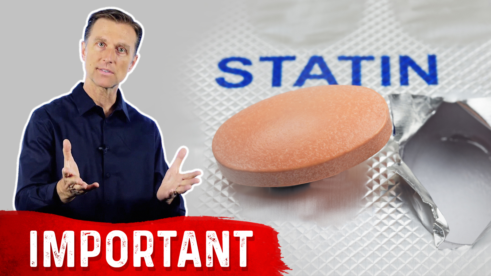 On a Statin? You must WATCH THIS! | Healthy Keto™ Dr. Berg