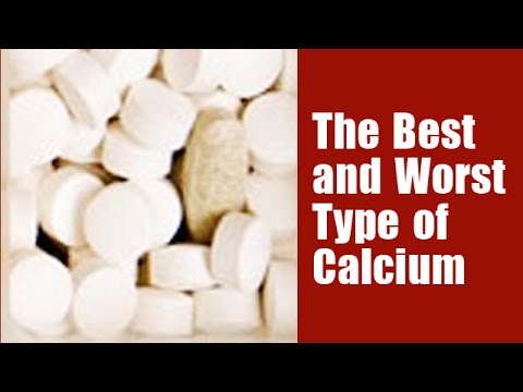 The Best and Worst type of Calcium| Dr. Berg