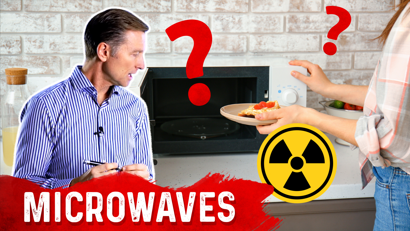 Will Microwaving Food Give You Radiation? | Healthy Keto™ Dr. Berg