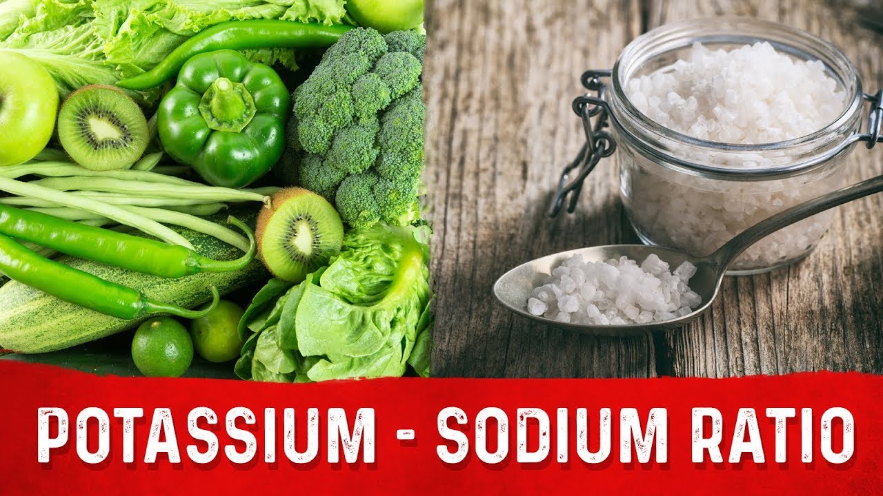 Your Potassium Sodium Ratio Should Be 4 to 1